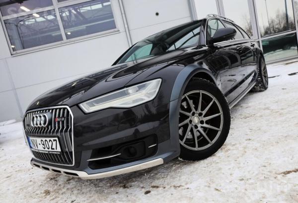 Black Audi Allroad 2016 in Riga, with an engine capacity of 3.00 L and mileage of 0 thousand km for 13800 €, photo 2 on AUTOMOTO.COM.LV