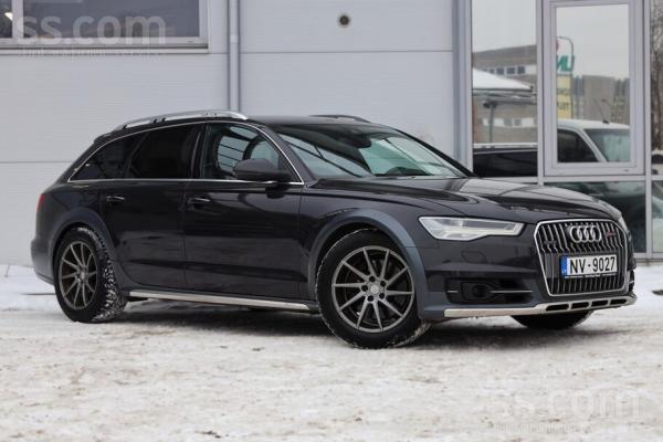 Black Audi Allroad 2016 in Riga, with an engine capacity of 3.00 L and mileage of 0 thousand km for 13800 €, photo 3 on AUTOMOTO.COM.LV