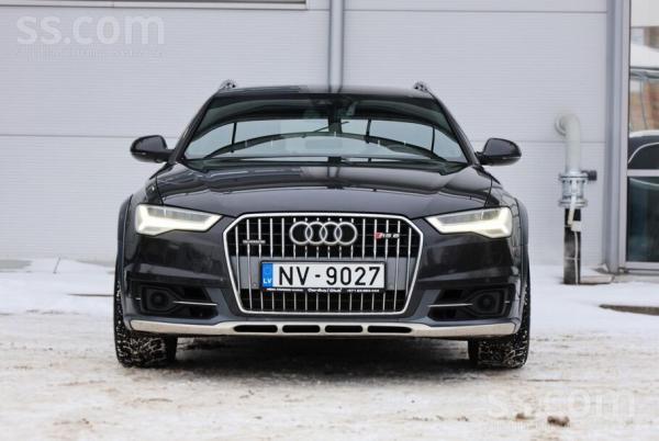 Black Audi Allroad 2016 in Riga, with an engine capacity of 3.00 L and mileage of 0 thousand km for 13800 €, photo 4 on AUTOMOTO.COM.LV