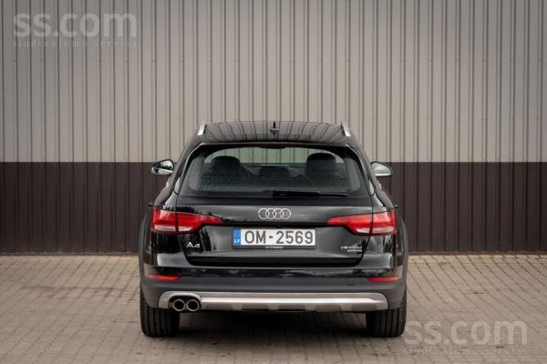 Black Audi Allroad 2016 in Talsi, with an engine capacity of 3.00 L and mileage of 303 thousand km for 14250 €, photo 5 on AUTOMOTO.COM.LV