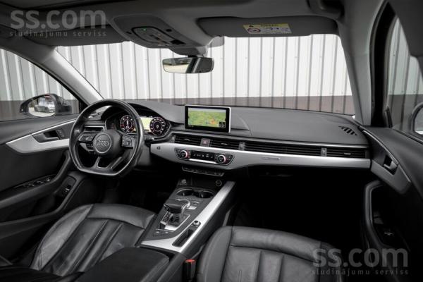 Black Audi Allroad 2016 in Talsi, with an engine capacity of 3.00 L and mileage of 303 thousand km for 14250 €, photo 8 on AUTOMOTO.COM.LV