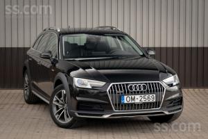 Black Audi Allroad 2016 in Talsi, with an engine capacity of 3.00 L and mileage of 303 thousand km for 14250 €, photo 1 on AUTOMOTO.COM.LV