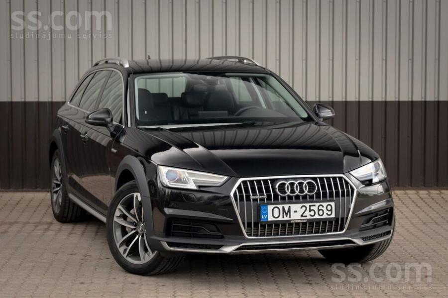 Black Audi Allroad 2016 in Talsi, with an engine capacity of 3.00 L and mileage of 303 thousand km for 14250 €, photo 1 on AUTOMOTO.COM.LV