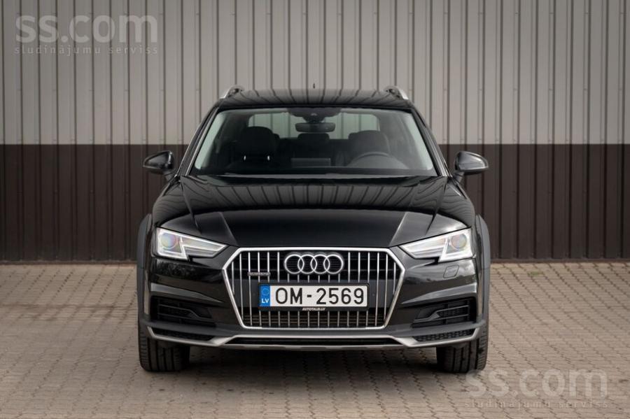 Black Audi Allroad 2016 in Talsi, with an engine capacity of 3.00 L and mileage of 303 thousand km for 14250 €, photo 3 on AUTOMOTO.COM.LV