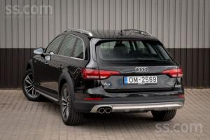 Black Audi Allroad 2016 in Talsi, with an engine capacity of 3.00 L and mileage of 303 thousand km for 14250 €, photo 5 on AUTOMOTO.COM.LV