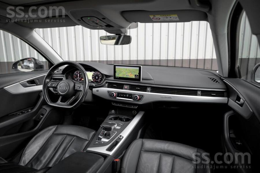 Black Audi Allroad 2016 in Talsi, with an engine capacity of 3.00 L and mileage of 303 thousand km for 14250 €, photo 9 on AUTOMOTO.COM.LV