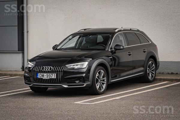 Black Audi Allroad 2016 in Riga, with an engine capacity of 3.00 L and mileage of 309 thousand km for 14500 €, photo 1 on AUTOMOTO.COM.LV