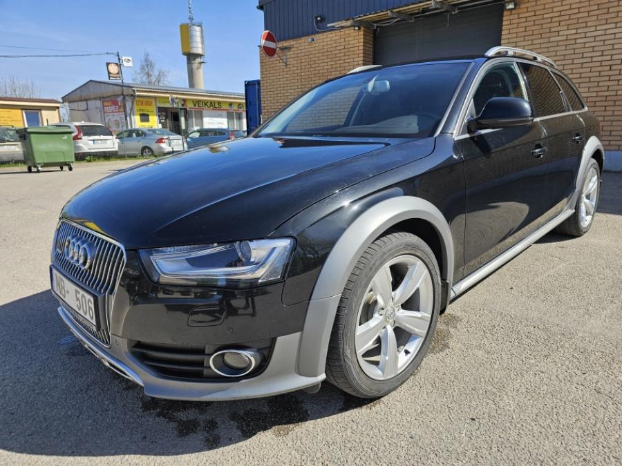 Black Audi Allroad 2016 in Riga, with an engine capacity of 2.00 L and mileage of 251 thousand km for 13450 €, photo 4 on AUTOMOTO.COM.LV