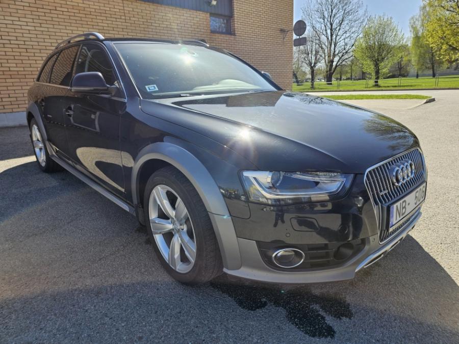 Black Audi Allroad 2016 in Riga, with an engine capacity of 2.00 L and mileage of 251 thousand km for 13450 €, photo 7 on AUTOMOTO.COM.LV