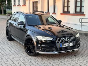 Black Audi Allroad 2016 in Jelgava, with an engine capacity of 3.00 L and mileage of 301 thousand km for 14500 €, photo 4 on AUTOMOTO.COM.LV