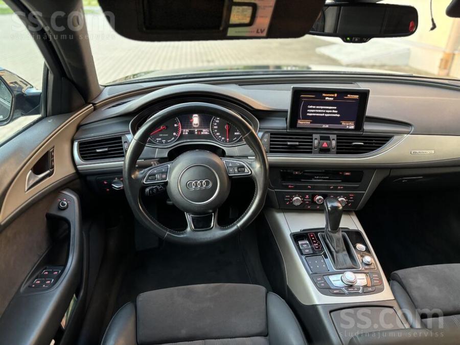 Black Audi Allroad 2016 in Jelgava, with an engine capacity of 3.00 L and mileage of 301 thousand km for 14500 €, photo 13 on AUTOMOTO.COM.LV