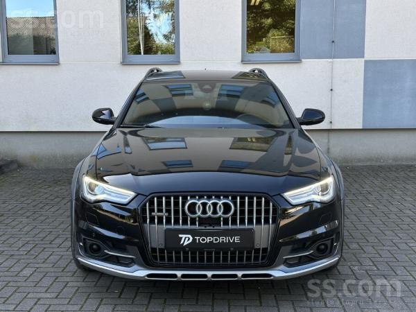 Black Audi Allroad 2016 in Jelgava, with an engine capacity of 3.00 L and mileage of 313 thousand km for 13500 €, photo 3 on AUTOMOTO.COM.LV