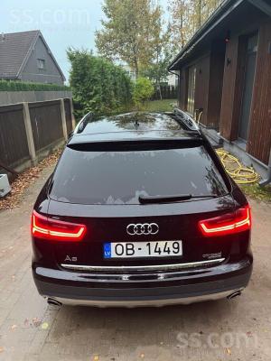 Black Audi Allroad 2016 in Riga, with an engine capacity of 3.00 L and mileage of 308 thousand km for 12500 €, photo 3 on AUTOMOTO.COM.LV