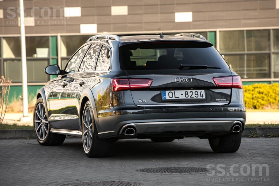 Black Audi Allroad 2017 in Jelgava, with an engine capacity of 3.00 L and mileage of 0 thousand km for 14500 €, photo 8 on AUTOMOTO.COM.LV