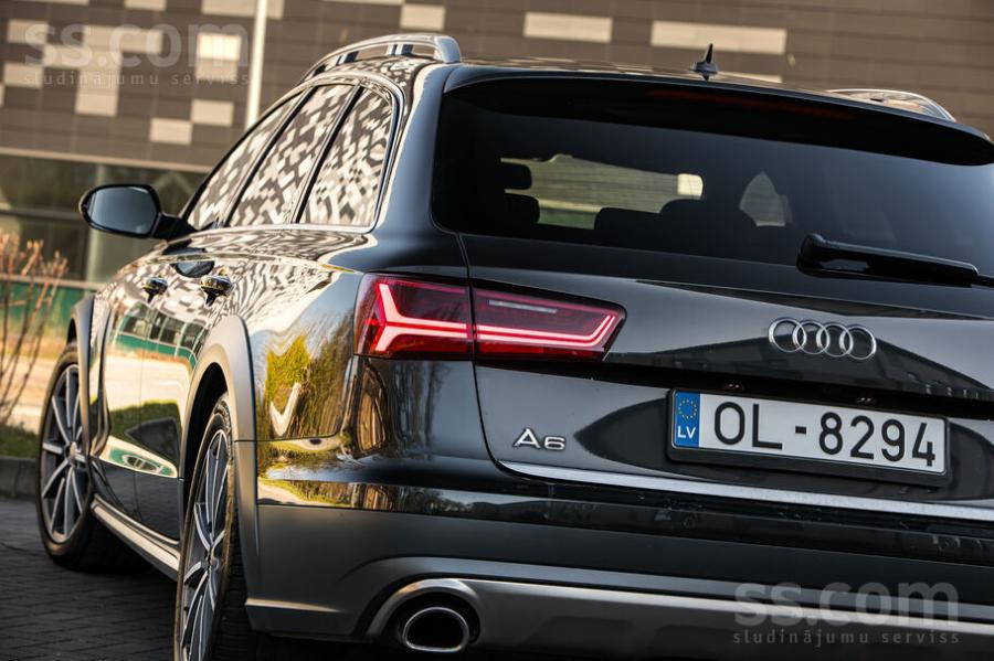 Black Audi Allroad 2017 in Jelgava, with an engine capacity of 3.00 L and mileage of 0 thousand km for 14500 €, photo 10 on AUTOMOTO.COM.LV