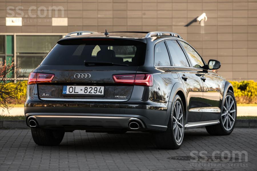 Black Audi Allroad 2017 in Jelgava, with an engine capacity of 3.00 L and mileage of 0 thousand km for 14500 €, photo 12 on AUTOMOTO.COM.LV