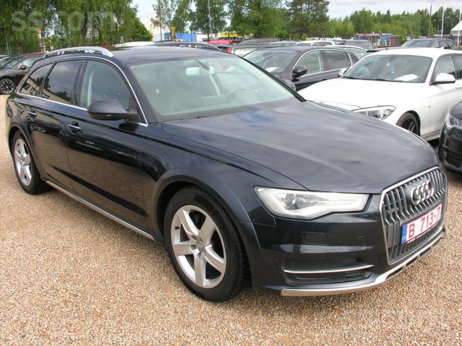 Black Audi Allroad 2017 in Riga, with an engine capacity of 3.00 L and mileage of 268 thousand km for 13400 €, photo 3 on AUTOMOTO.COM.LV