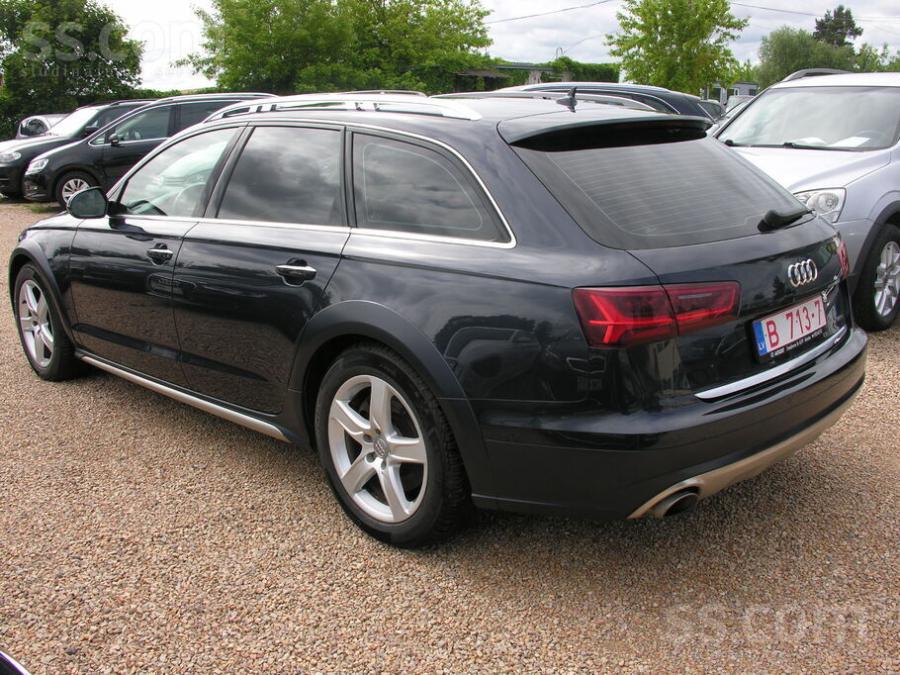 Black Audi Allroad 2017 in Riga, with an engine capacity of 3.00 L and mileage of 268 thousand km for 13400 €, photo 5 on AUTOMOTO.COM.LV