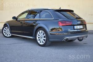 Black Audi Allroad 2017 in Talsi, with an engine capacity of 3.00 L and mileage of 311 thousand km for 15500 €, photo 3 on AUTOMOTO.COM.LV
