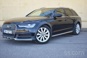 Black Audi Allroad 2017 in Talsi, with an engine capacity of 3.00 L and mileage of 311 thousand km for 15500 €, photo 5 on AUTOMOTO.COM.LV