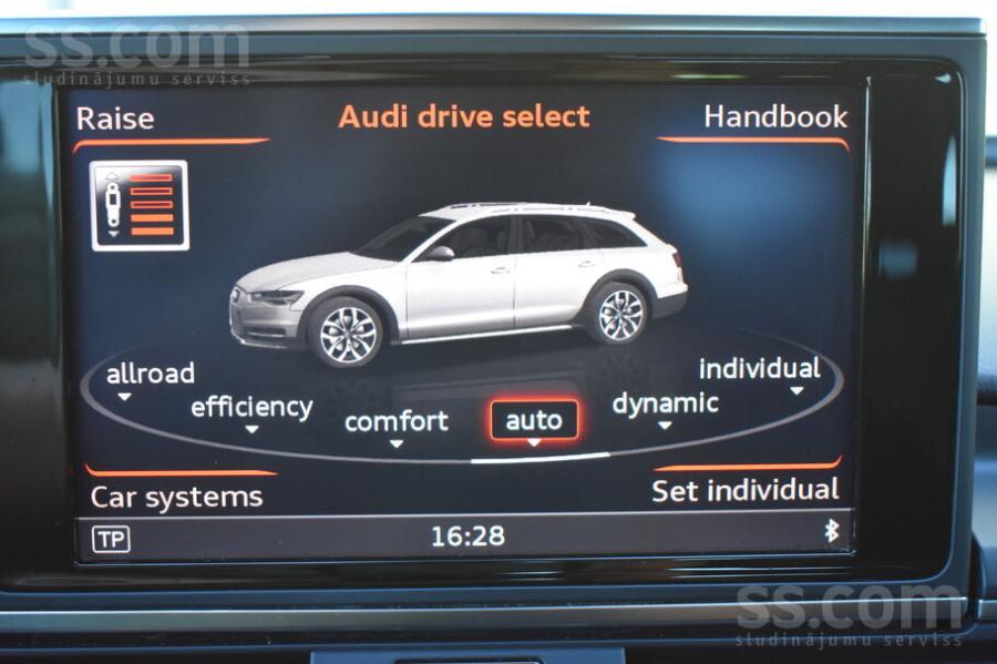 Black Audi Allroad 2017 in Talsi, with an engine capacity of 3.00 L and mileage of 311 thousand km for 15500 €, photo 22 on AUTOMOTO.COM.LV