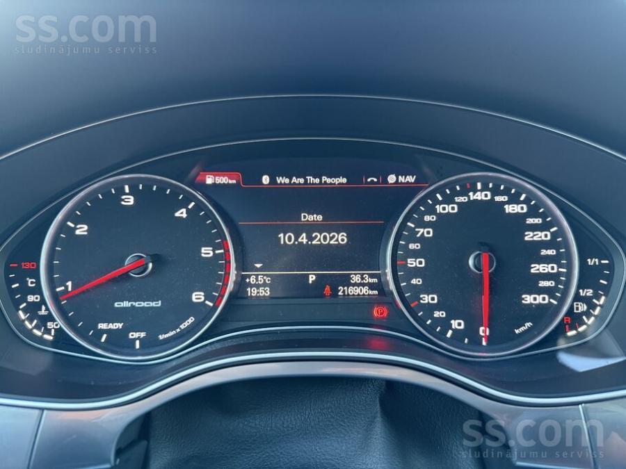 Melns Audi Allroad 2017 Rīga, ar dzinēja tilpumu 3.00 L un nobraukumu 216 tūkst. km par 15500 €, foto 16 vietnē AUTOMOTO.COM.LV
