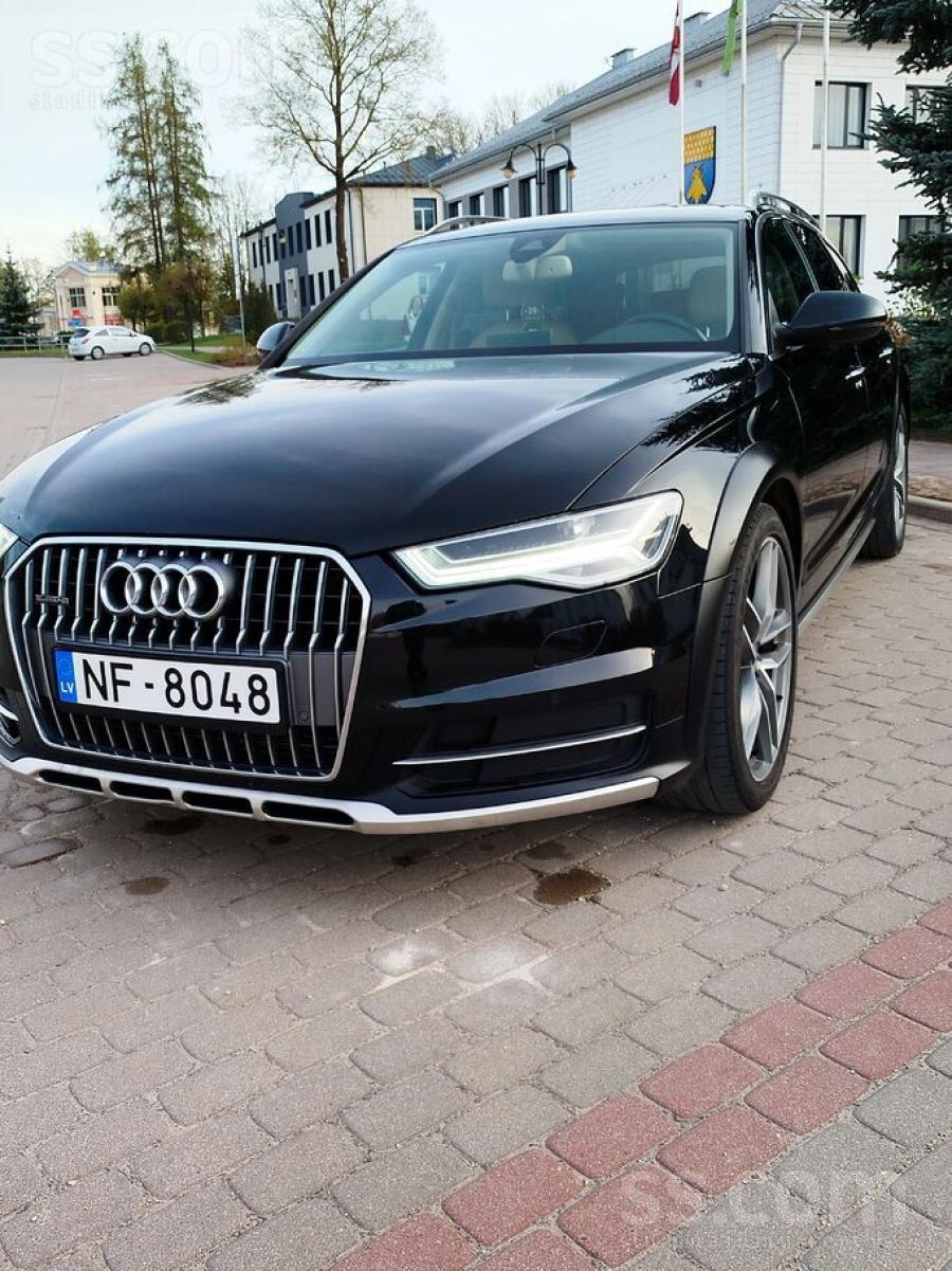 Black Audi Allroad 2018 in Rezekne, with an engine capacity of 3.00 L and mileage of 216 thousand km for 3850 €, photo 1 on AUTOMOTO.COM.LV
