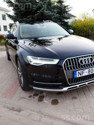 Black Audi Allroad 2018 in Rezekne, with an engine capacity of 3.00 L and mileage of 216 thousand km for 3850 €, photo 2 on AUTOMOTO.COM.LV