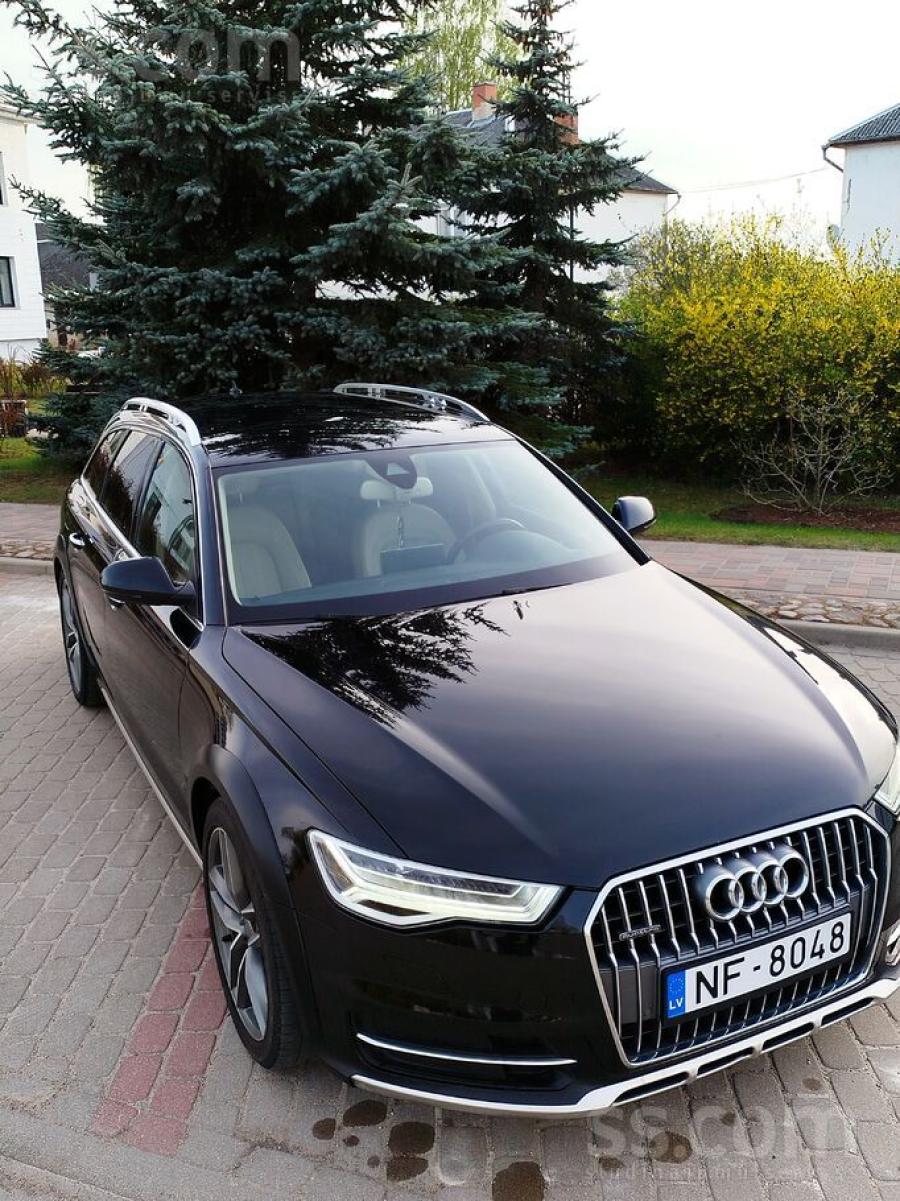 Black Audi Allroad 2018 in Rezekne, with an engine capacity of 3.00 L and mileage of 216 thousand km for 3850 €, photo 8 on AUTOMOTO.COM.LV