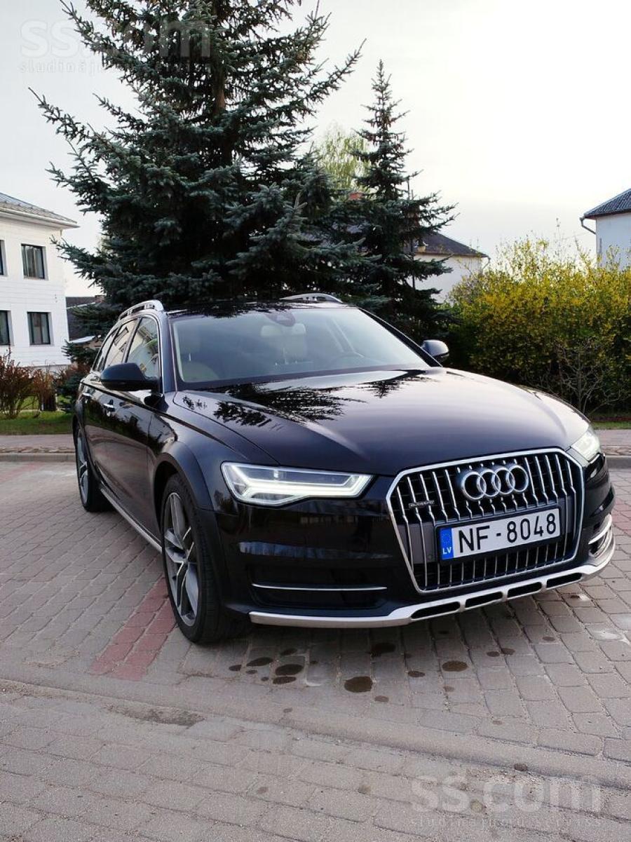 Black Audi Allroad 2018 in Rezekne, with an engine capacity of 3.00 L and mileage of 216 thousand km for 3850 €, photo 13 on AUTOMOTO.COM.LV