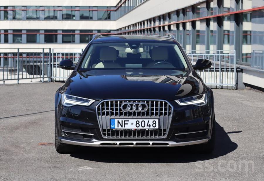 Black Audi Allroad 2018 in Riga, with an engine capacity of 3.00 L and mileage of 256 thousand km for 19980 €, photo 3 on AUTOMOTO.COM.LV