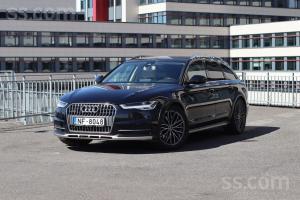 Black Audi Allroad 2018 in Riga, with an engine capacity of 3.00 L and mileage of 256 thousand km for 19980 €, photo 4 on AUTOMOTO.COM.LV