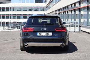 Black Audi Allroad 2018 in Riga, with an engine capacity of 3.00 L and mileage of 256 thousand km for 19980 €, photo 6 on AUTOMOTO.COM.LV