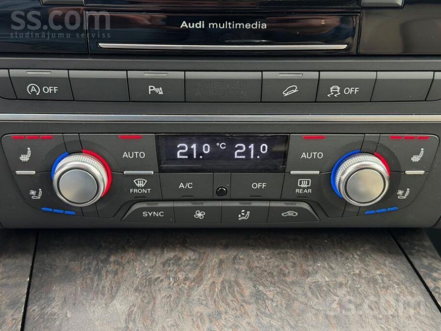 Black Audi Allroad 2018 in Riga, with an engine capacity of 3.00 L and mileage of 256 thousand km for 19980 €, photo 19 on AUTOMOTO.COM.LV