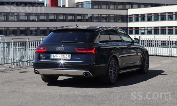 Black Audi Allroad 2018 in Riga, with an engine capacity of 3.00 L and mileage of 256 thousand km for 14000 €, photo 6 on AUTOMOTO.COM.LV