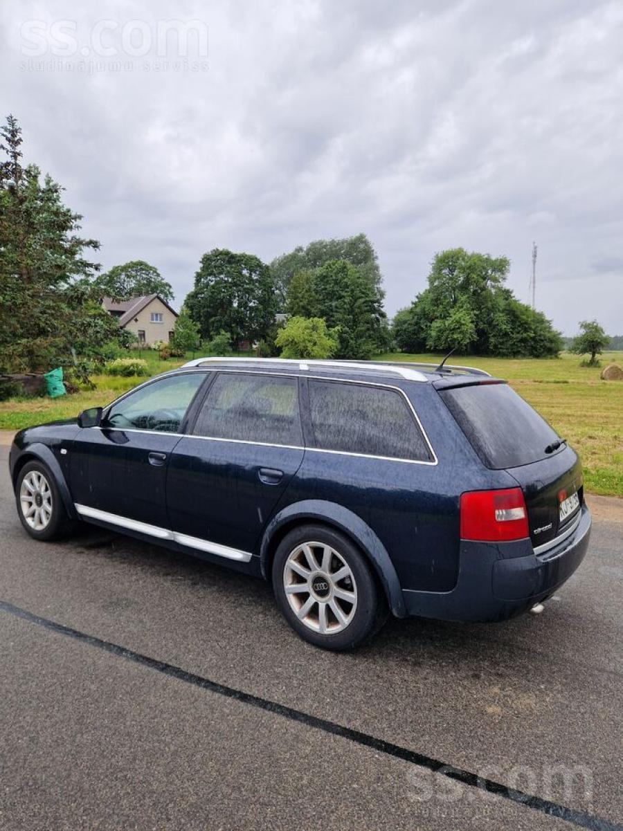 Zils Audi Allroad 2003 Kuldīga, ar dzinēja tilpumu 2.50 L un nobraukumu 343 tūkst. km par 1550 €, foto 3 vietnē AUTOMOTO.COM.LV