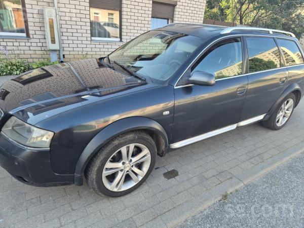 Zils Audi Allroad 2003 Daugavpils, ar dzinēja tilpumu 2.50 L un nobraukumu 483 tūkst. km par 1750 €, foto 5 vietnē AUTOMOTO.COM.LV