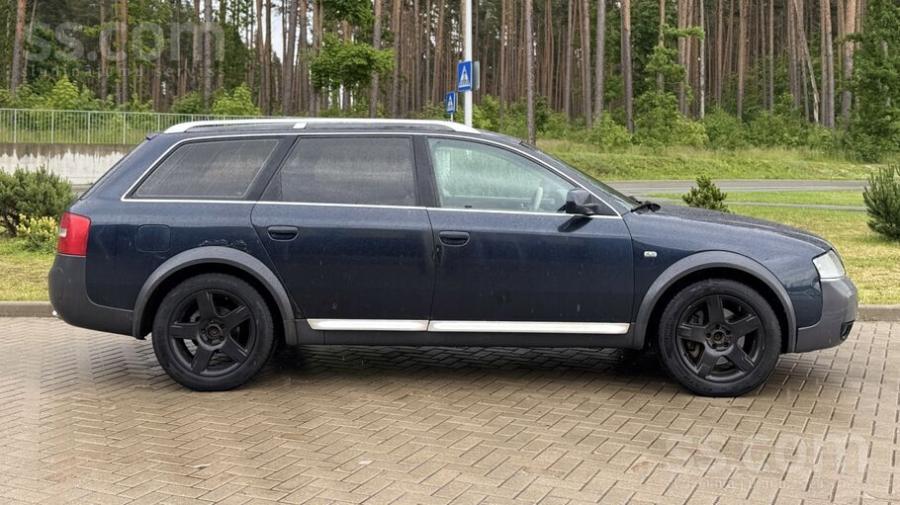 Blue Audi Allroad 2004 in Riga, with an engine capacity of 2.50 L and mileage of 389 thousand km for 1650 €, photo 6 on AUTOMOTO.COM.LV