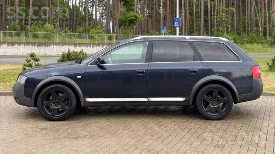Blue Audi Allroad 2004 in Riga, with an engine capacity of 2.50 L and mileage of 389 thousand km for 1650 €, photo 7 on AUTOMOTO.COM.LV