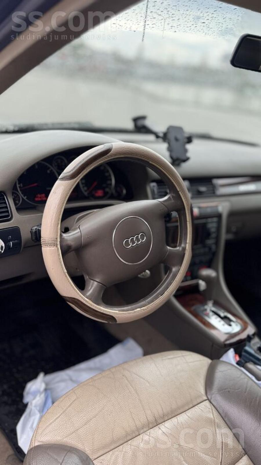 Blue Audi Allroad 2004 in Riga, with an engine capacity of 2.50 L and mileage of 389 thousand km for 1650 €, photo 16 on AUTOMOTO.COM.LV