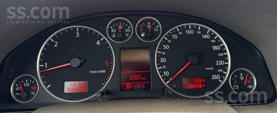 Blue Audi Allroad 2004 in Riga, with an engine capacity of 2.50 L and mileage of 389 thousand km for 1650 €, photo 17 on AUTOMOTO.COM.LV