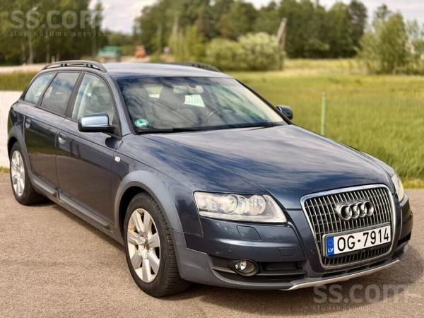 Blue Audi Allroad 2007 in Ogre, with an engine capacity of 3.00 L and mileage of 340 thousand km for 3400 €, photo 1 on AUTOMOTO.COM.LV