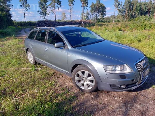 Blue Audi Allroad 2007 in Jelgava, with an engine capacity of 3.00 L and mileage of 430 thousand km for 2000 €, photo 3 on AUTOMOTO.COM.LV