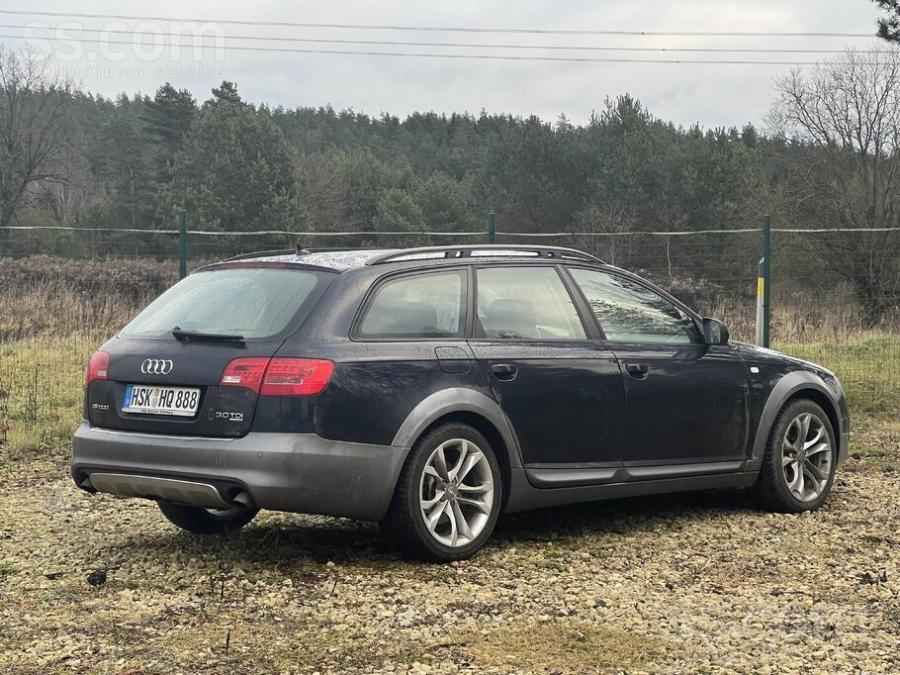 Blue Audi Allroad 2008 in Rezekne, with an engine capacity of 3.00 L and mileage of 307 thousand km for 4100 €, photo 4 on AUTOMOTO.COM.LV