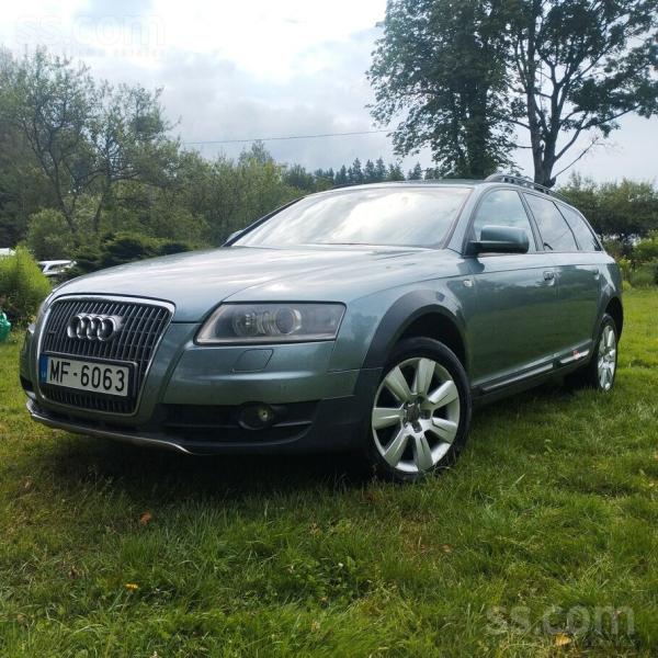 Blue Audi Allroad 2008 in Jekabpils, with an engine capacity of 3.00 L and mileage of 332 thousand km for 3550 €, photo 1 on AUTOMOTO.COM.LV