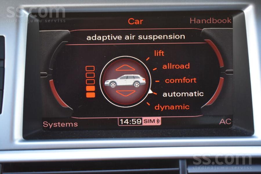 Zils Audi Allroad 2009 Talsi, ar dzinēja tilpumu 3.00 L un nobraukumu 355 tūkst. km par 6700 €, foto 18 vietnē AUTOMOTO.COM.LV