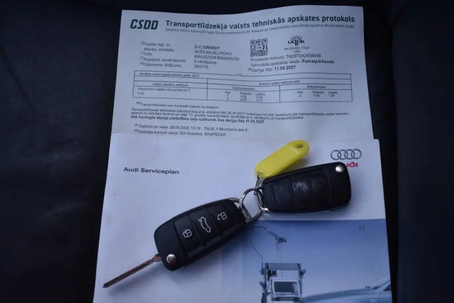 Синий Ауди Олроуд 2009 в Талси, объемом двигателя 3.00 л и пробегом 355 тыс. км за 6700 €, фото 22 на AUTOMOTO.COM.LV