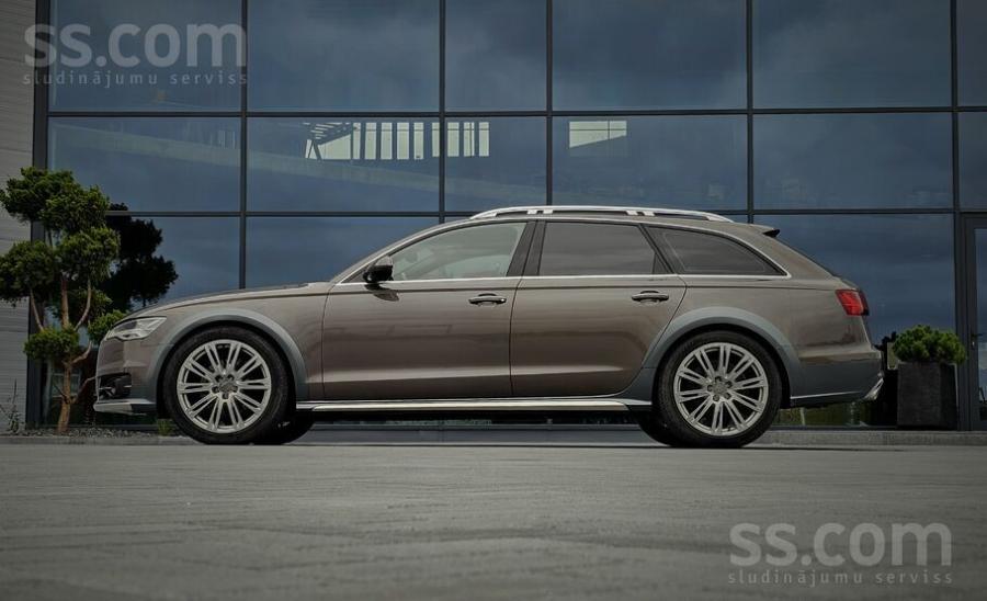 Brown Audi Allroad 2016 in Vilnius, with an engine capacity of 3.00 L and mileage of 250 thousand km for 8300 €, photo 5 on AUTOMOTO.COM.LV