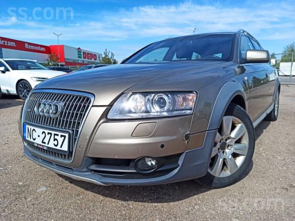 Brown Audi Allroad 2007 in Daugavpils, with an engine capacity of 3.00 L and mileage of 0 thousand km for 3650 €, photo 1 on AUTOMOTO.COM.LV
