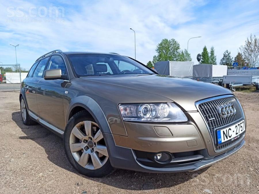 Brown Audi Allroad 2007 in Daugavpils, with an engine capacity of 3.00 L and mileage of 0 thousand km for 3650 €, photo 3 on AUTOMOTO.COM.LV